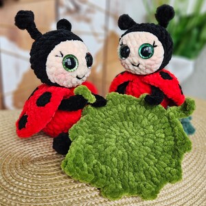 CROCHET LADYBUG PATTERN, Amigurumi Ladybug Insect Pdf Tutorial, Plush ...