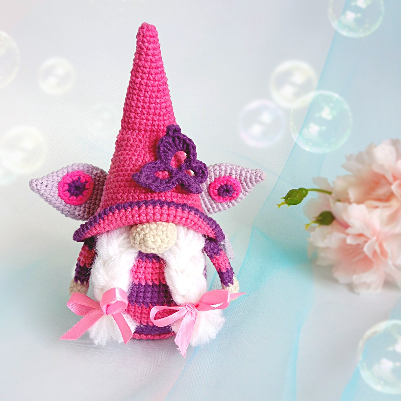PDF Pattern of Crocheted Gnomes Ladybug Gnome Bee Gnome - Etsy