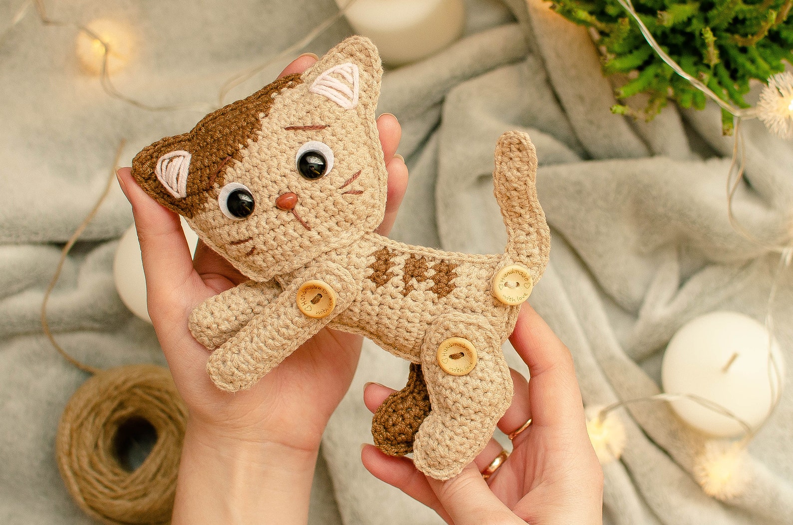 Little Cat Crochet Pattern - Easy Little Kitty Crochet Amigurumi ...