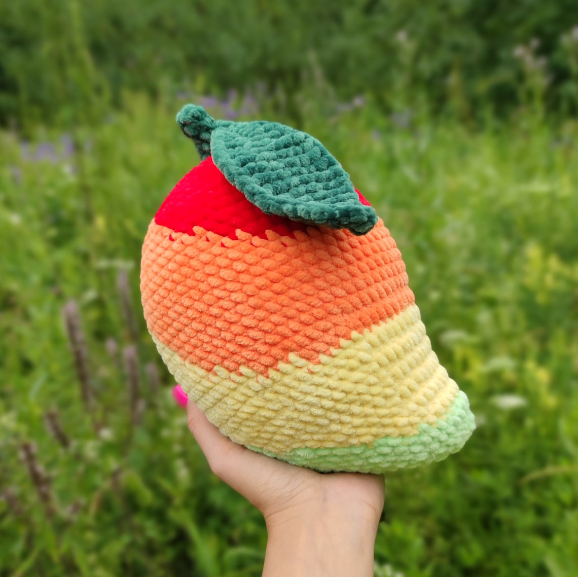 CROCHET MANGO PATTERN Amigurumi Crochet Cute Fruits With Eyes - Etsy