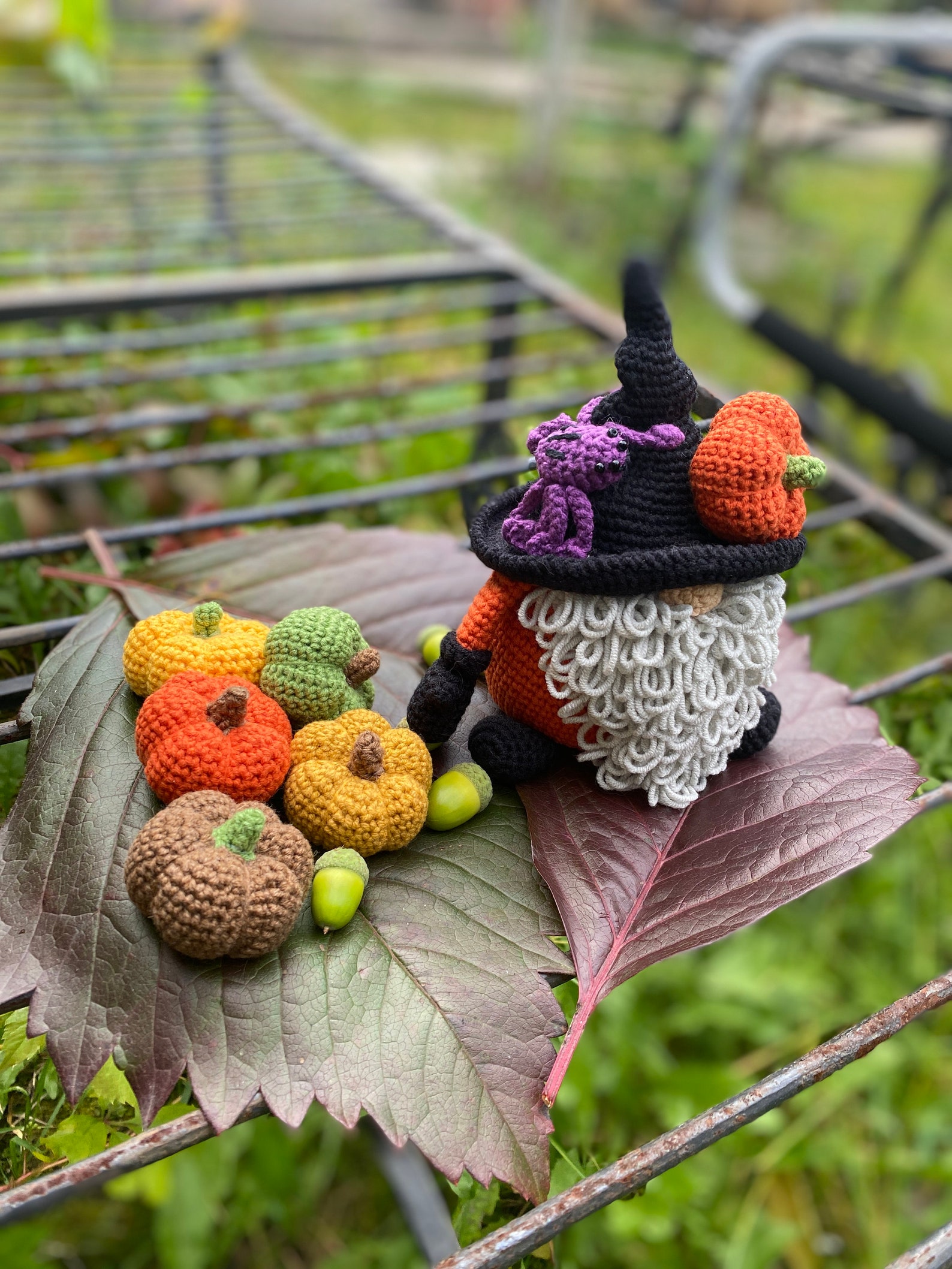Halloween Gnome Crochet Pattern Witch Gnome Pattern Crochet - Etsy
