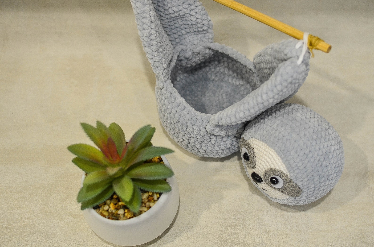 Sloth Planter Amigurumi Crochet Pattern PDF Tutorial | Etsy