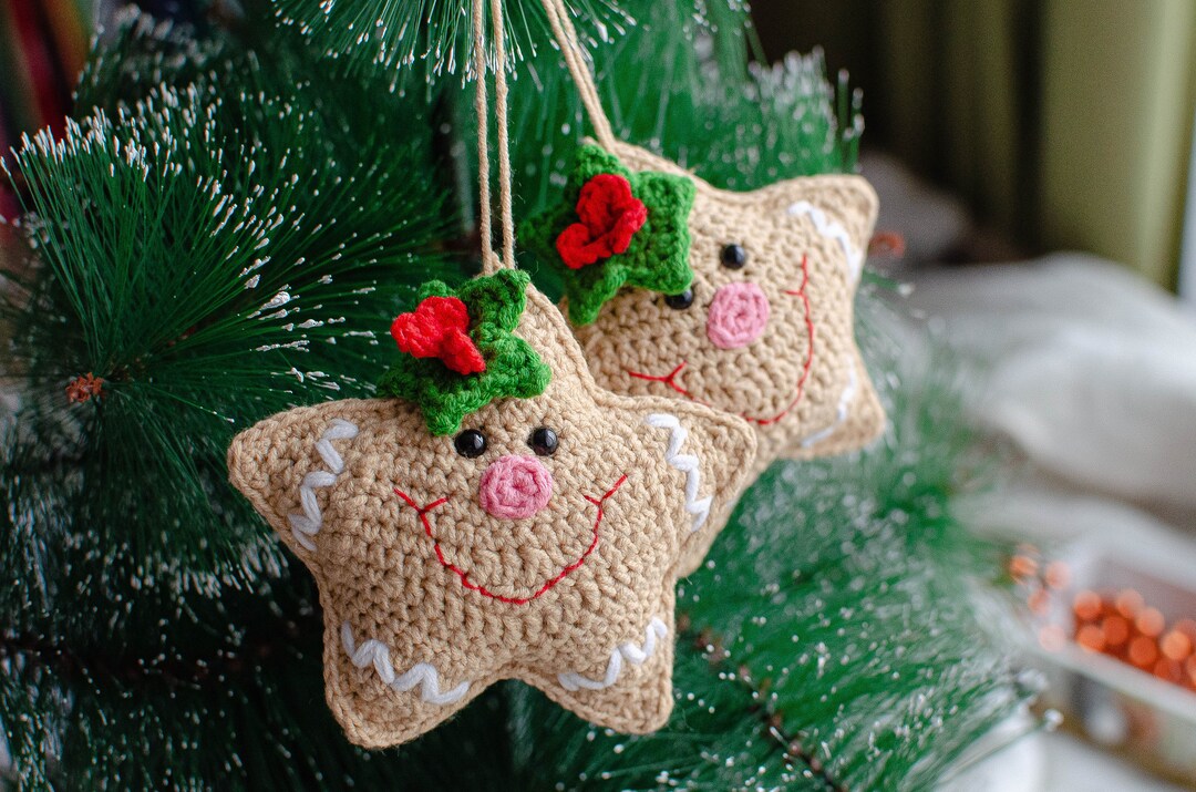 Christmas Gingerbread Crochet Pattern Amigurumi Patterns Pdf - Etsy