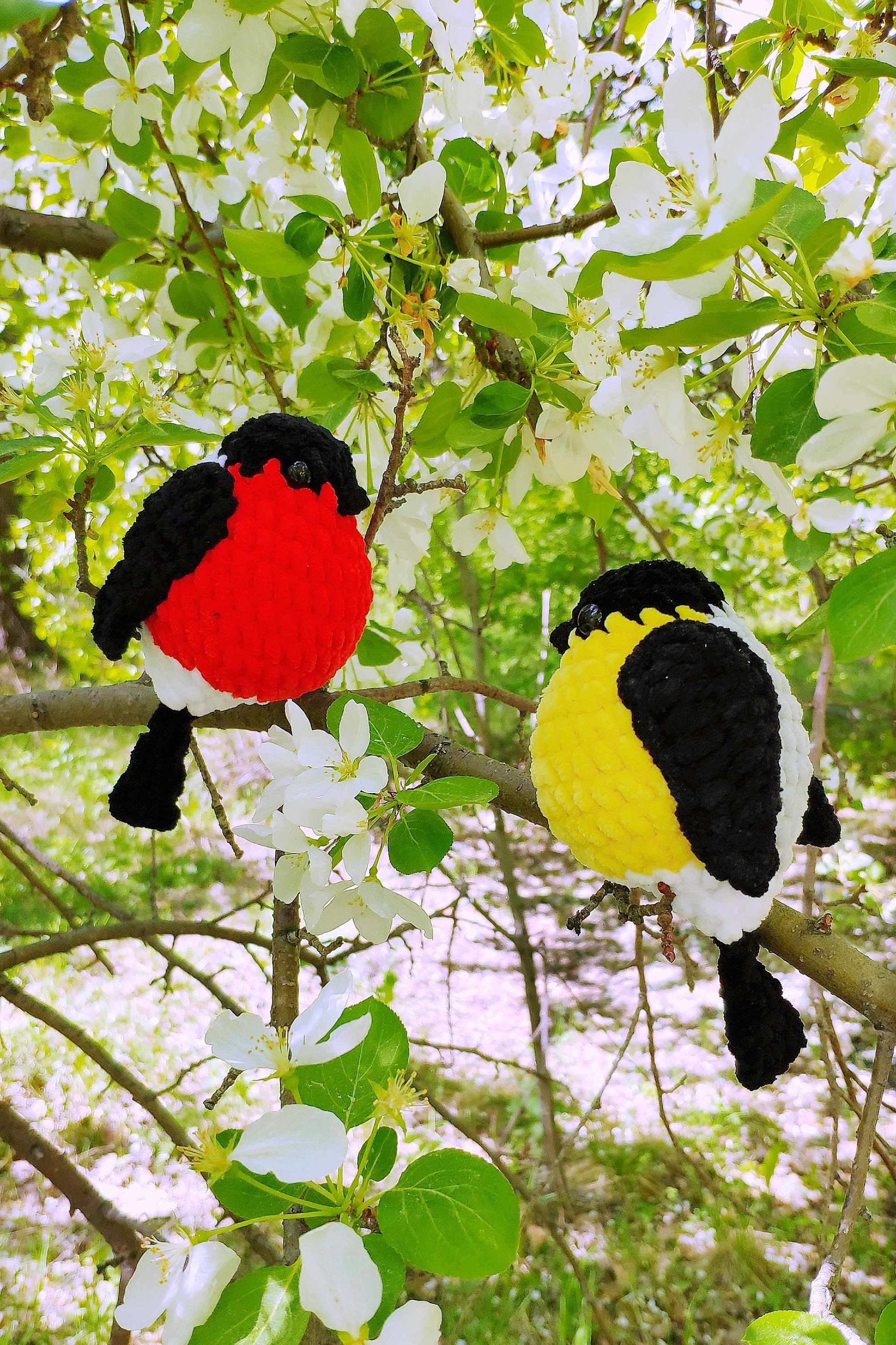 BIRD CROCHET PATTERN, Amigurumi Pattern Realistic Birds, Bullfinch ...
