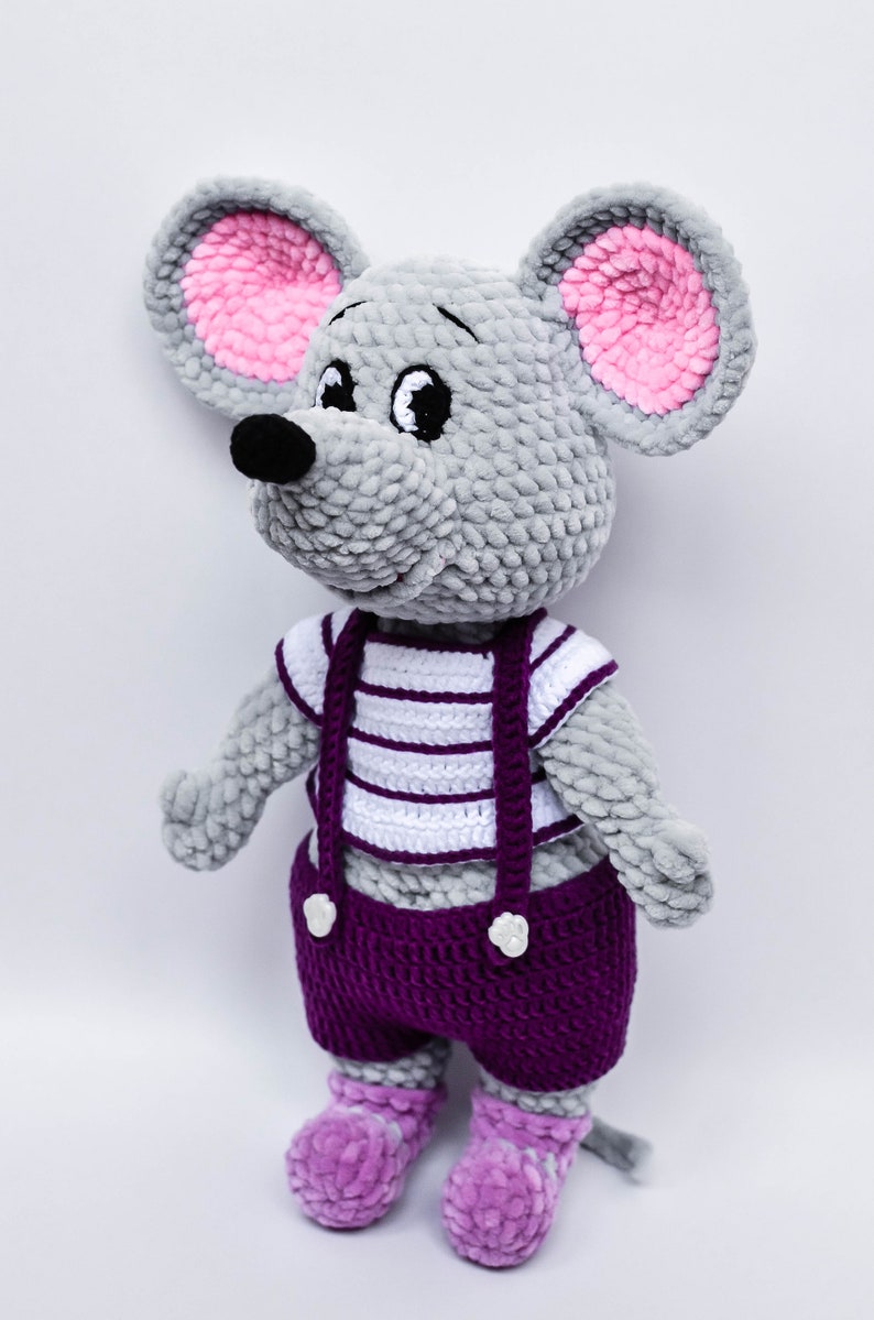 Crochet Pattern Mouse Crochet Animal Amigurumi Pattern - Etsy