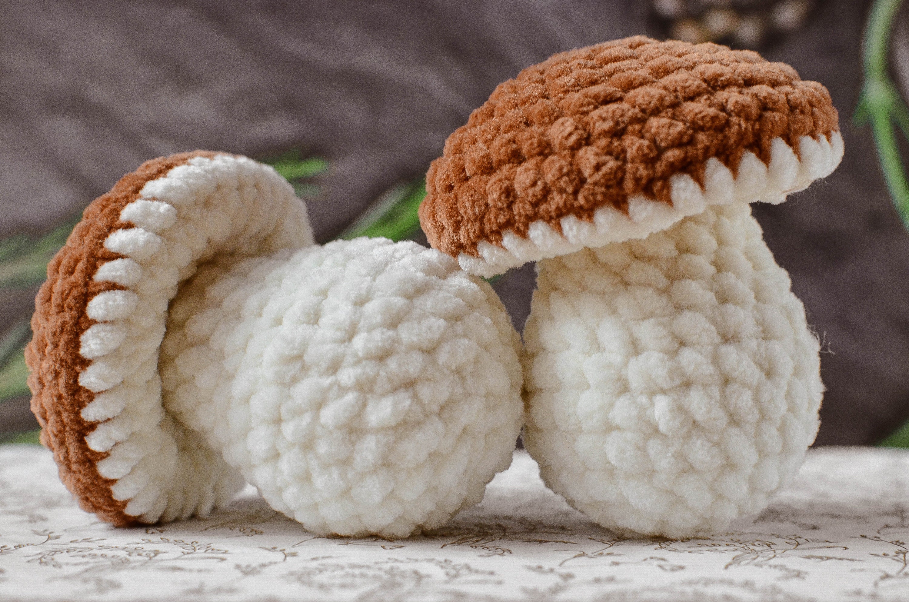 Crochet Mushroom Pattern Amigurumi Toadstool Pattern - Etsy