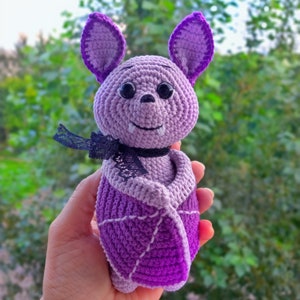 PDF Crochet Pattern Bat Toy, Crochet Amigurumi Bat Pattern, Crochet ...