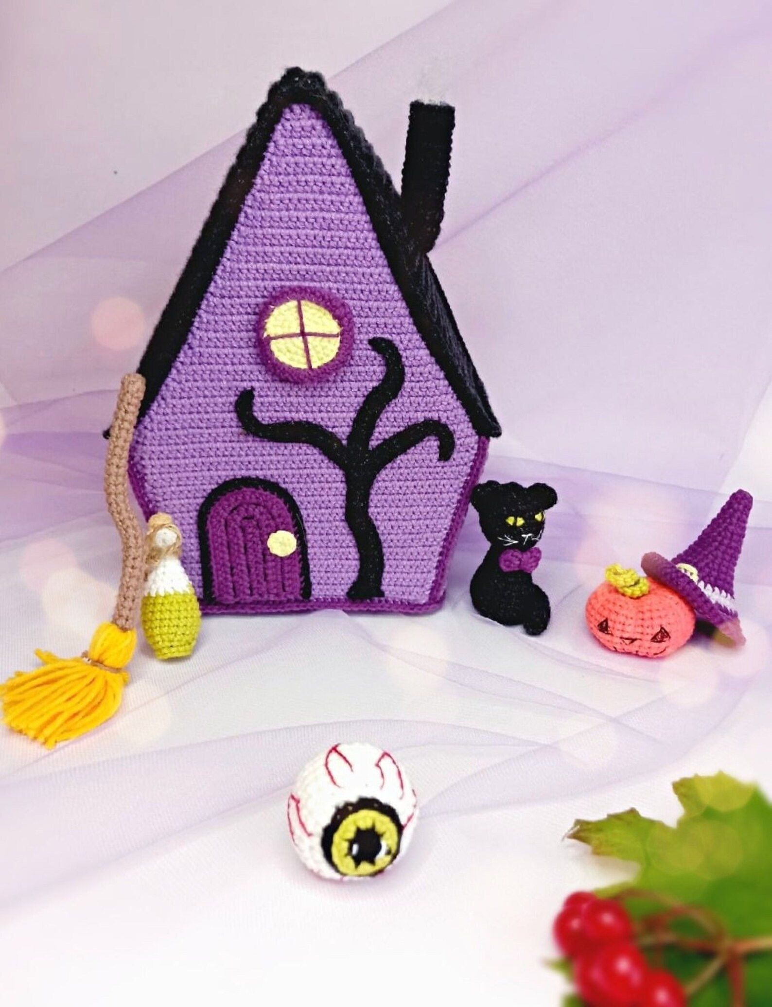 PDF Witch House Pattern Halloween House Pattern Crochet Toy - Etsy