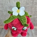 CROCHET RASPBERRY PATTERN, Amigurumi Raspberry or Blackberry With Eyes ...