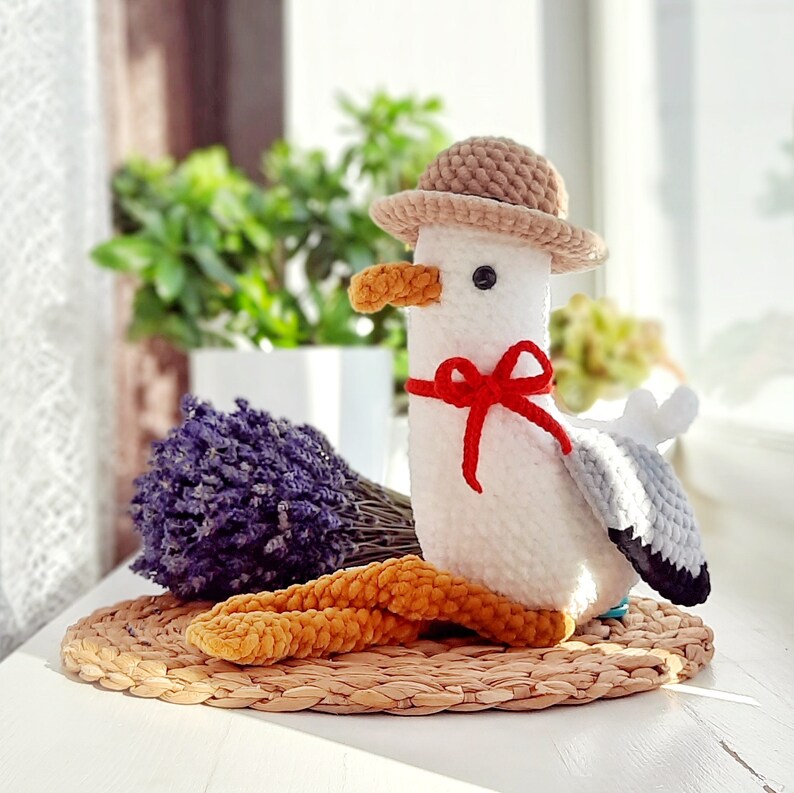 CROCHET PATTERN Alex the Seagull Amigurumi Doll Patterns - Etsy