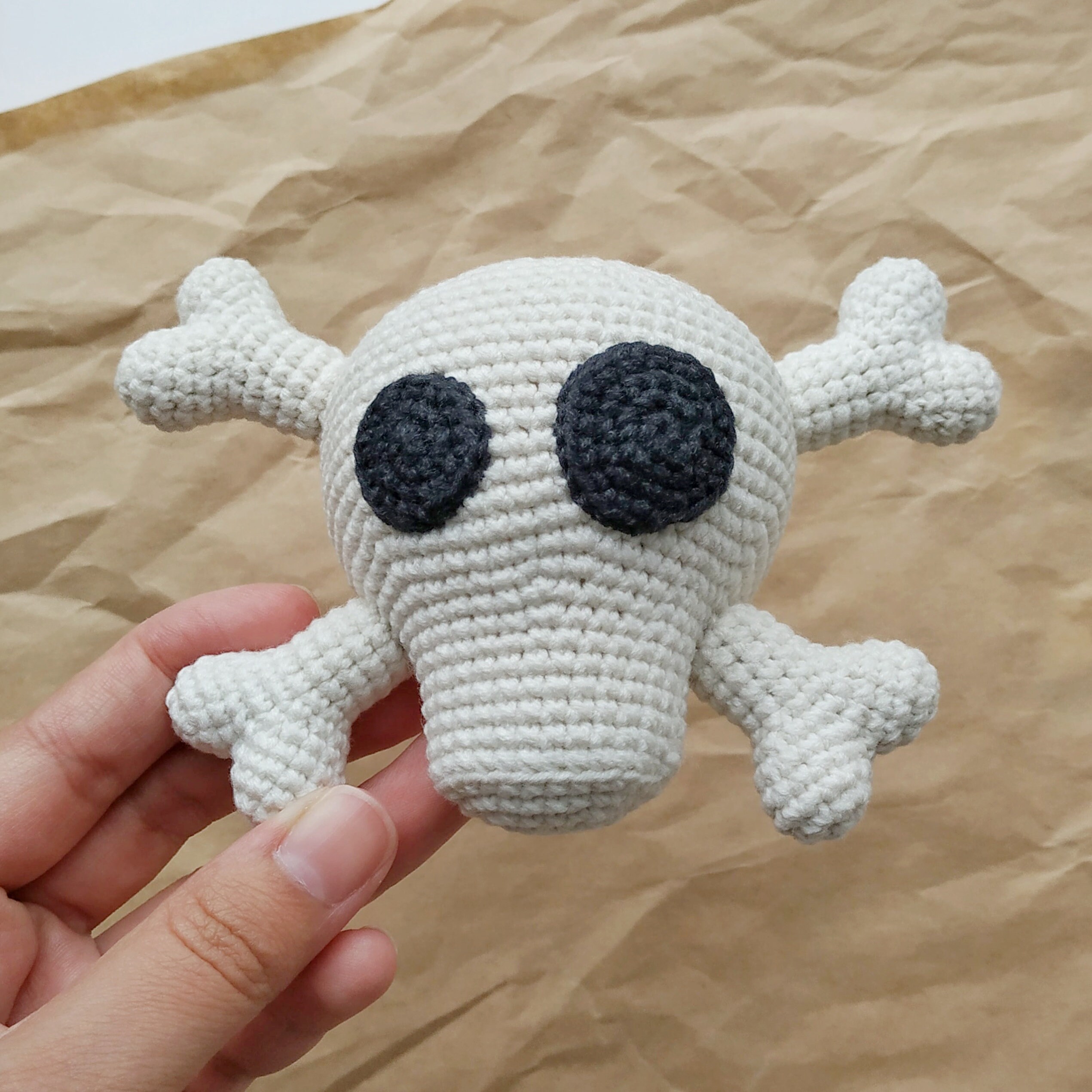 Crochet Pattern Human Skull Amigurumi Halloween Skull - Etsy Canada