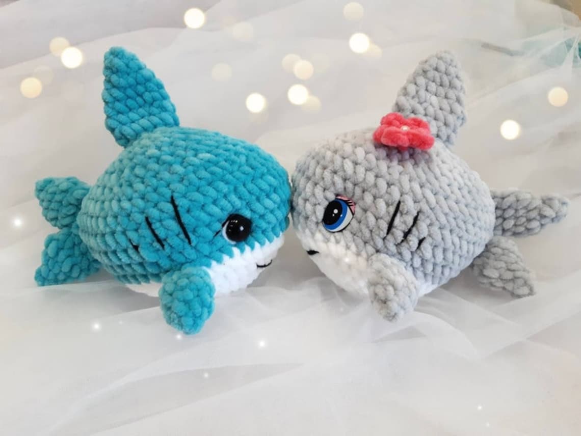 Crochet Sea Animals: Shark, Whale, Octopus Crochet Patterns 3 in 1 Pdf ...