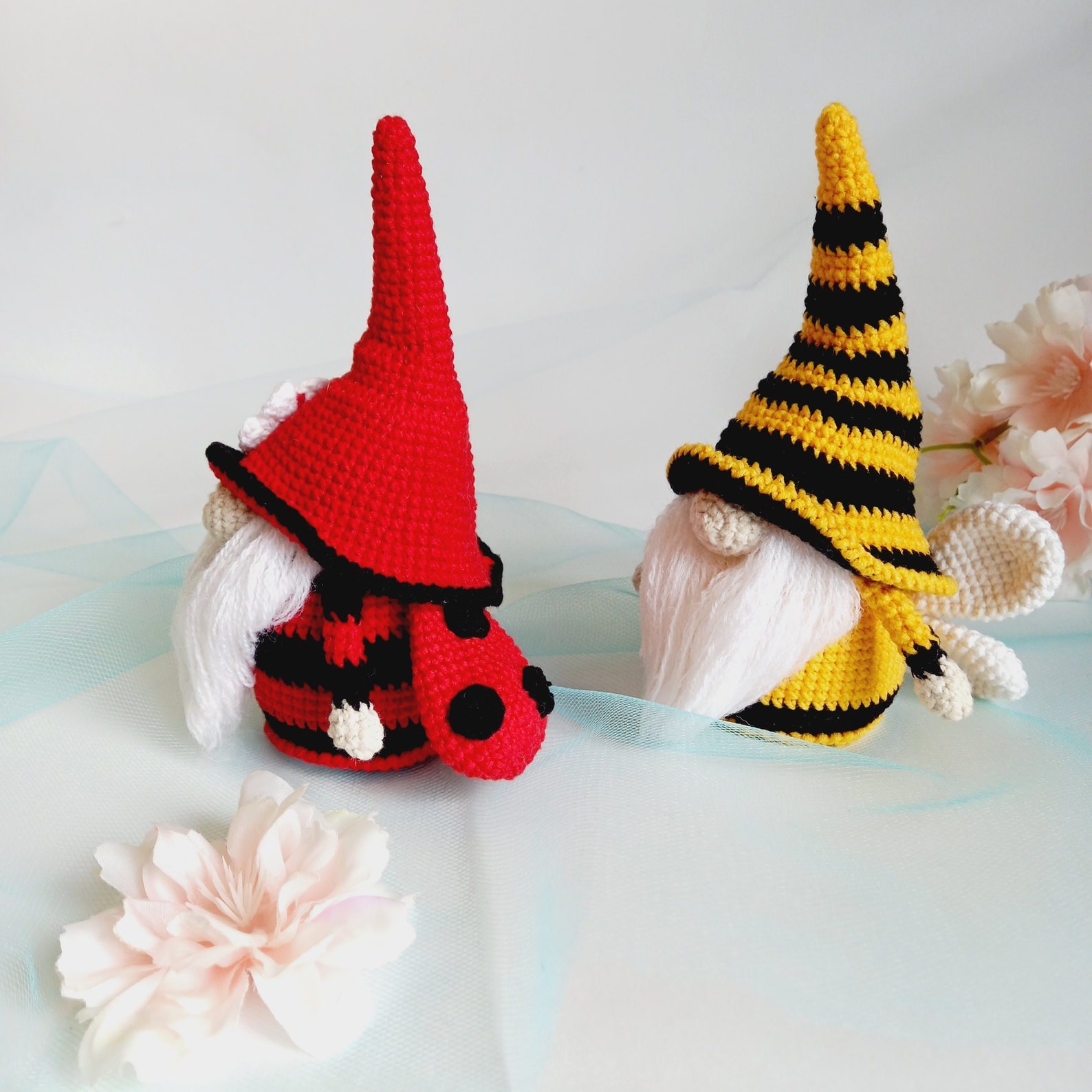 PDF Pattern of Crocheted Gnomes Ladybug Gnome Crochet Toy | Etsy