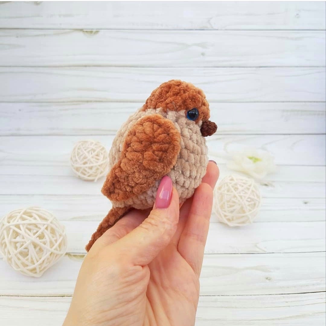 BIRD CROCHET PATTERN Amigurumi Pattern Realistic Birds - Etsy