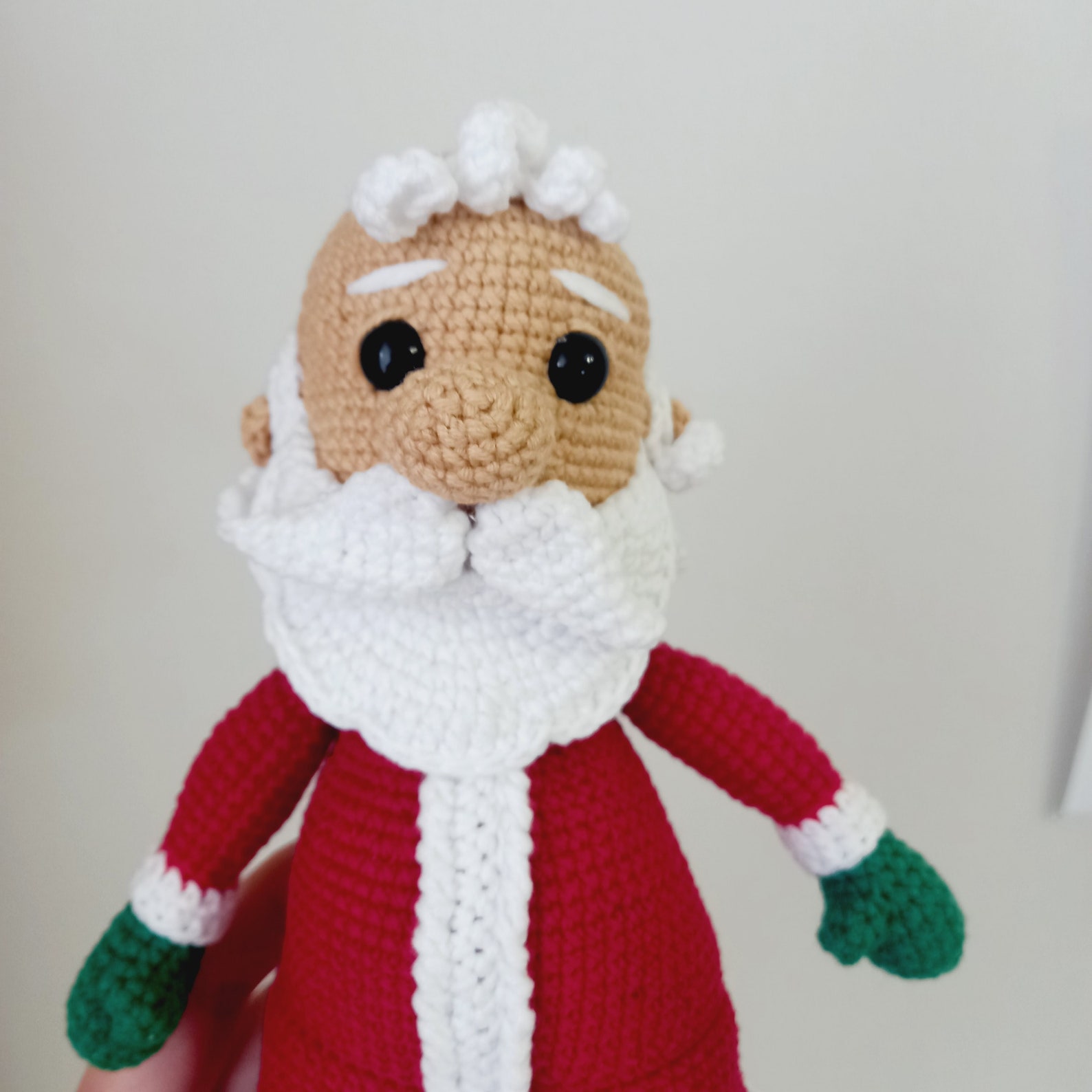 PDF Crocheted Santa Claus Pattern Crocheted Toy for - Etsy