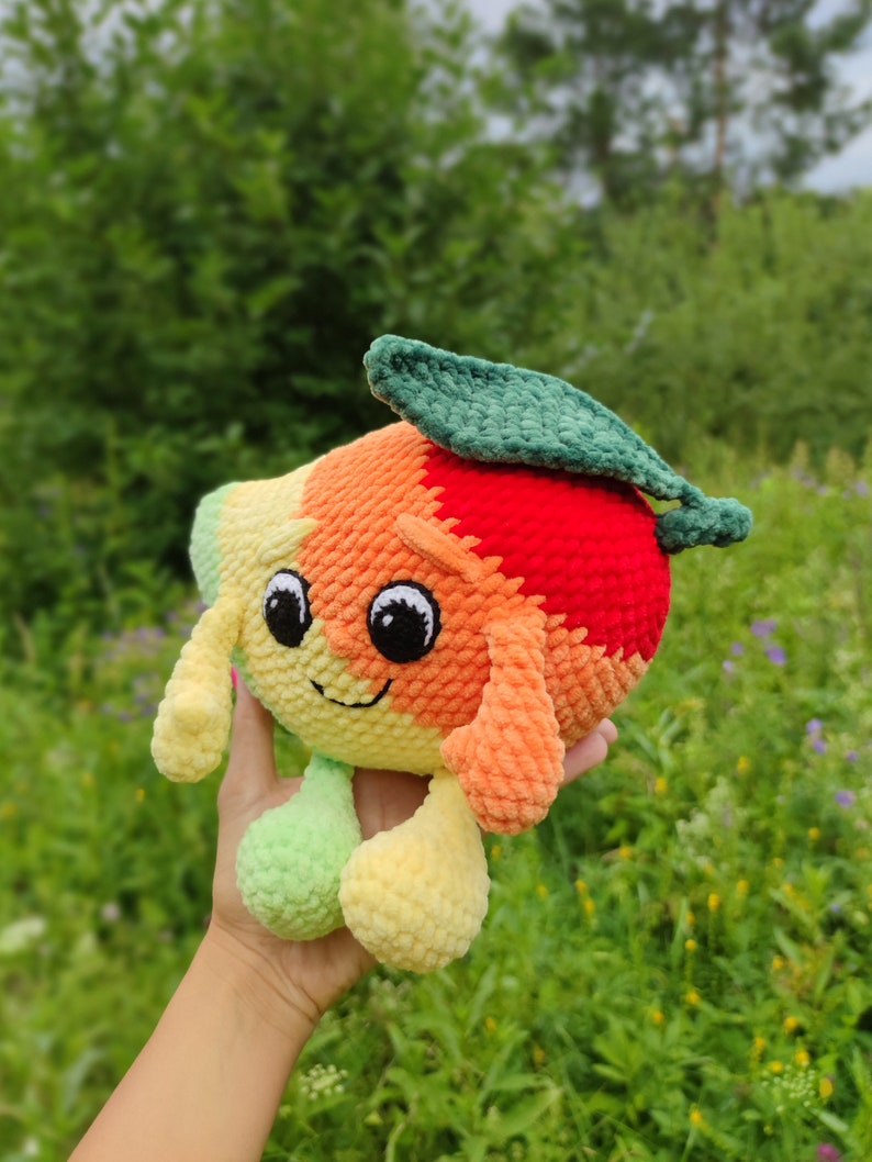 CROCHET MANGO PATTERN Amigurumi Crochet Cute Fruits With Eyes - Etsy