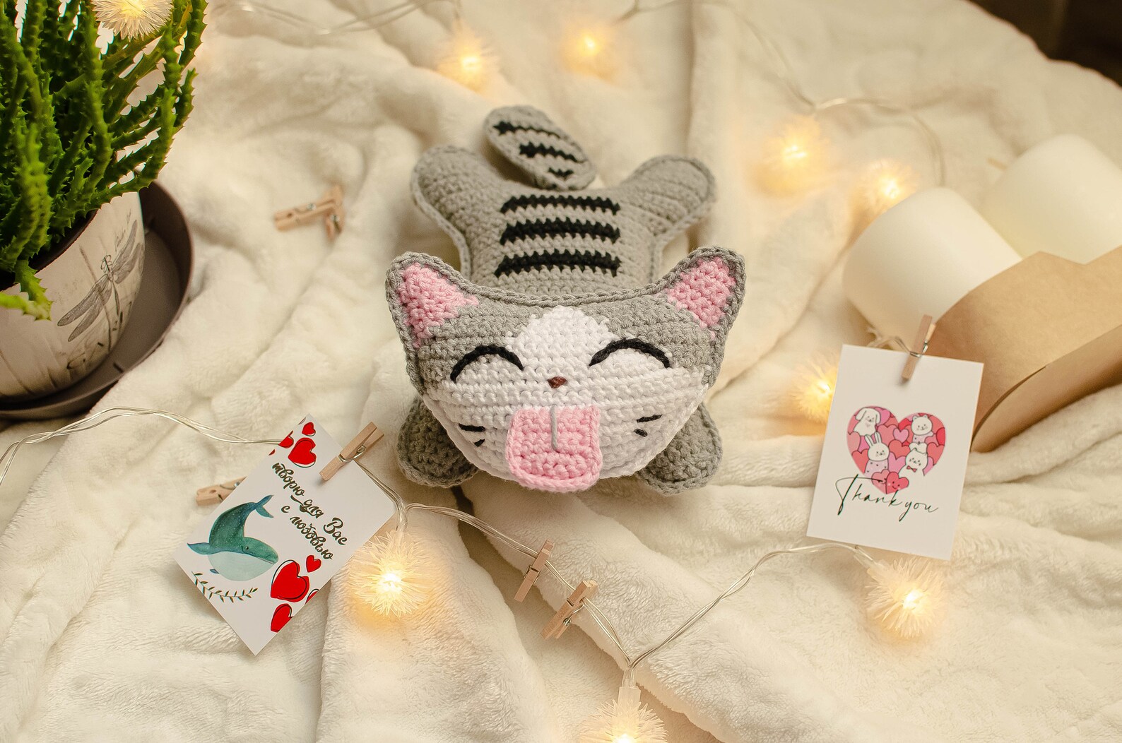 Cat Crochet Pattern Easy Little Kitty Crochet Amigurumi - Etsy