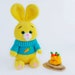 BUNNY 3 CLOTHES SET Crochet Pattern Plush Bunny With - Etsy