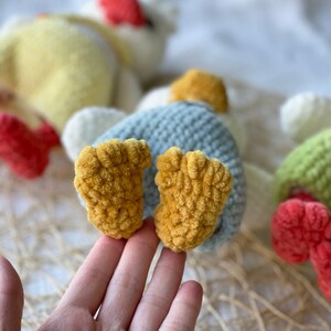 CROCHET PATTERN Duckling Amigurumi PDF / Duckling Easy Crochet Pattern ...