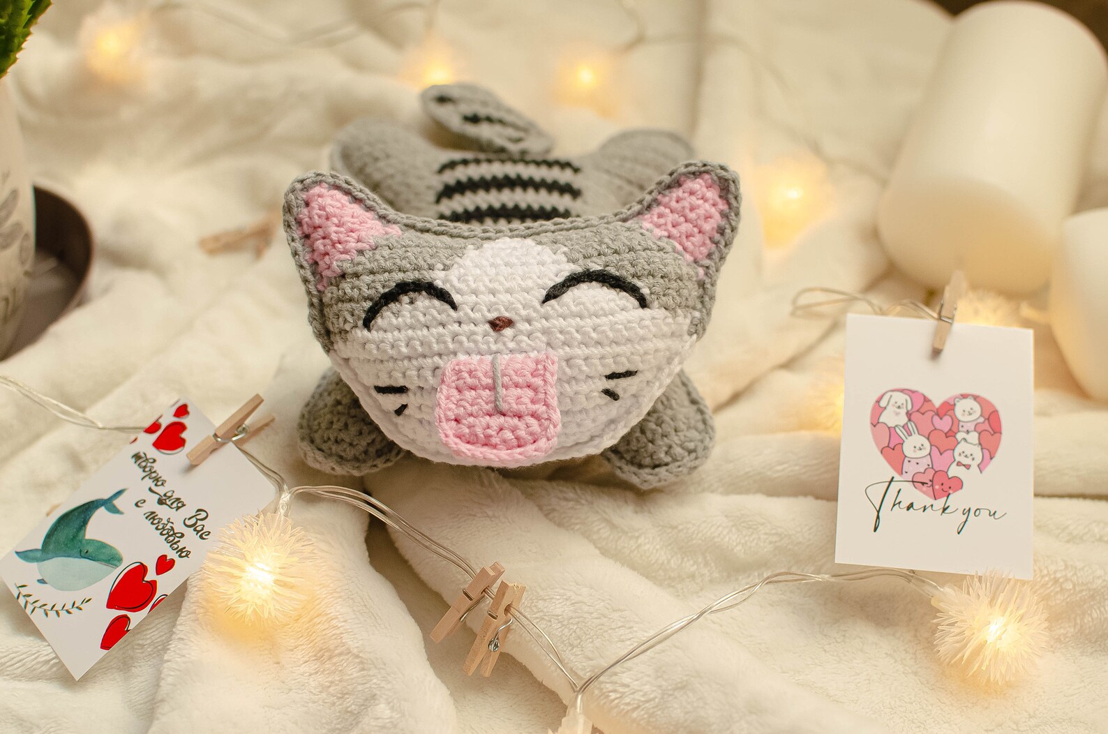 Cat Crochet Pattern Easy Little Kitty Crochet Amigurumi - Etsy
