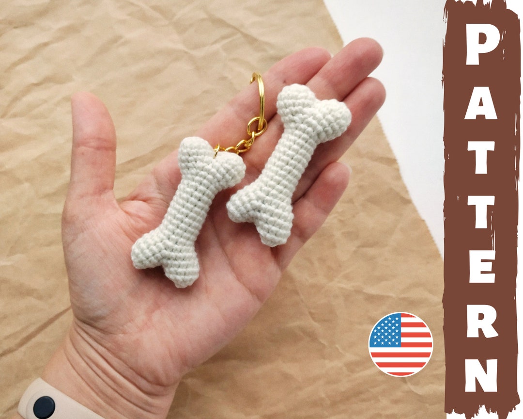 Crochet Keychain Pattern - Human Bones Crochet Pattern PDF in English ...