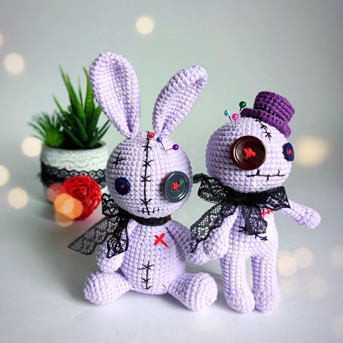 PDF Pattern of Crocheted Voodoo and Hare Voodoo Pattern for - Etsy