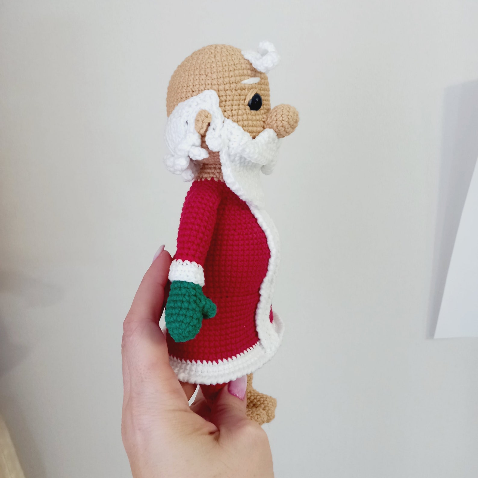 PDF Crocheted Santa Claus Pattern Crocheted Toy for - Etsy