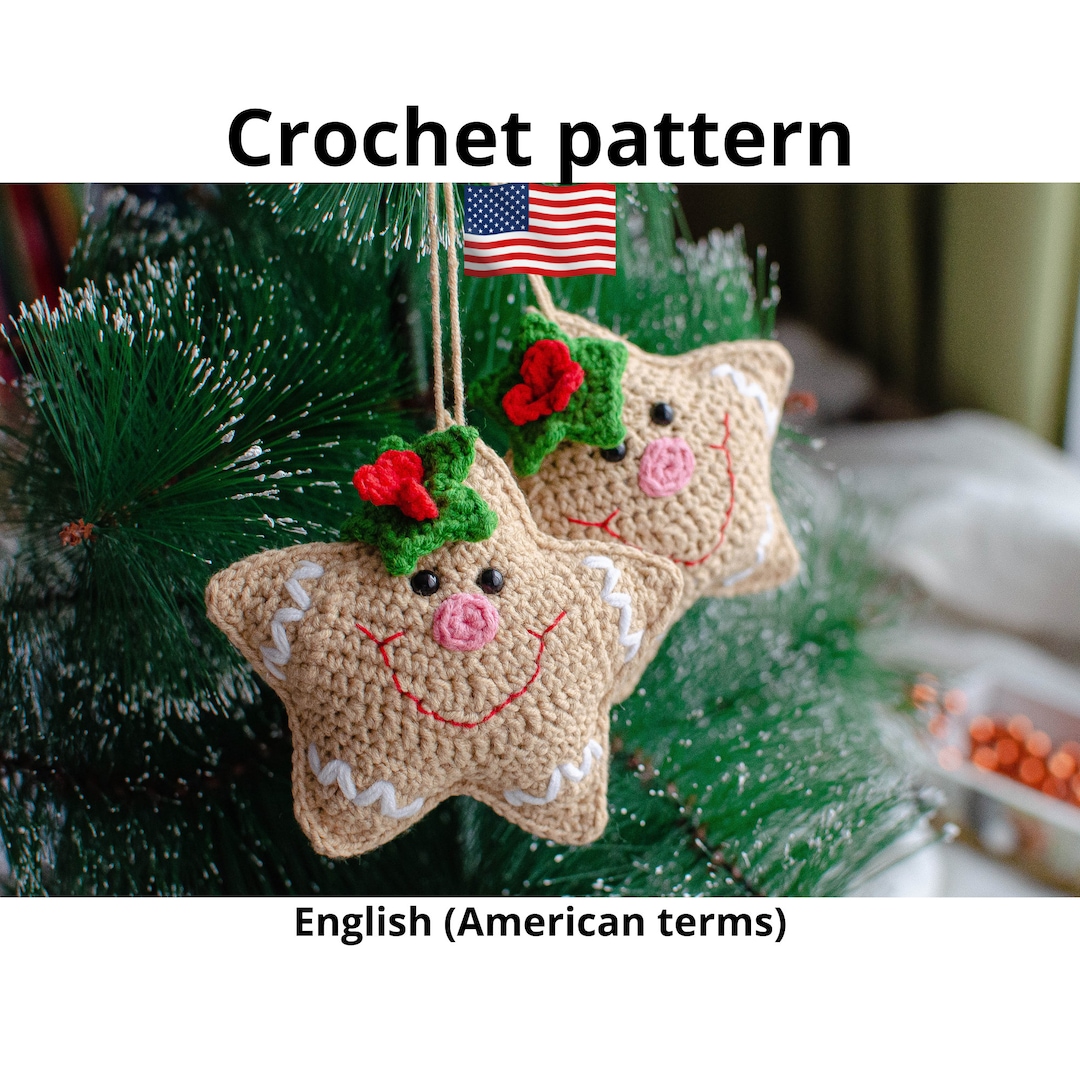 Christmas Gingerbread Crochet Pattern - Amigurumi Patterns Pdf Tutorial ...