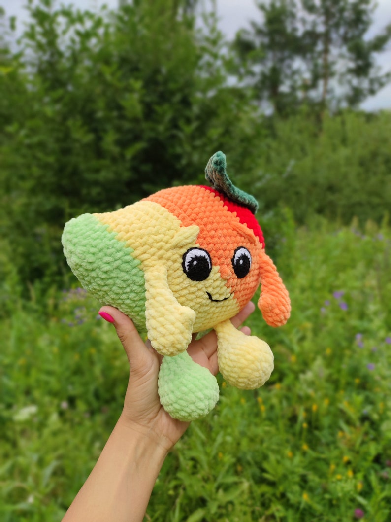 CROCHET MANGO PATTERN Amigurumi Crochet Cute Fruits With Eyes - Etsy