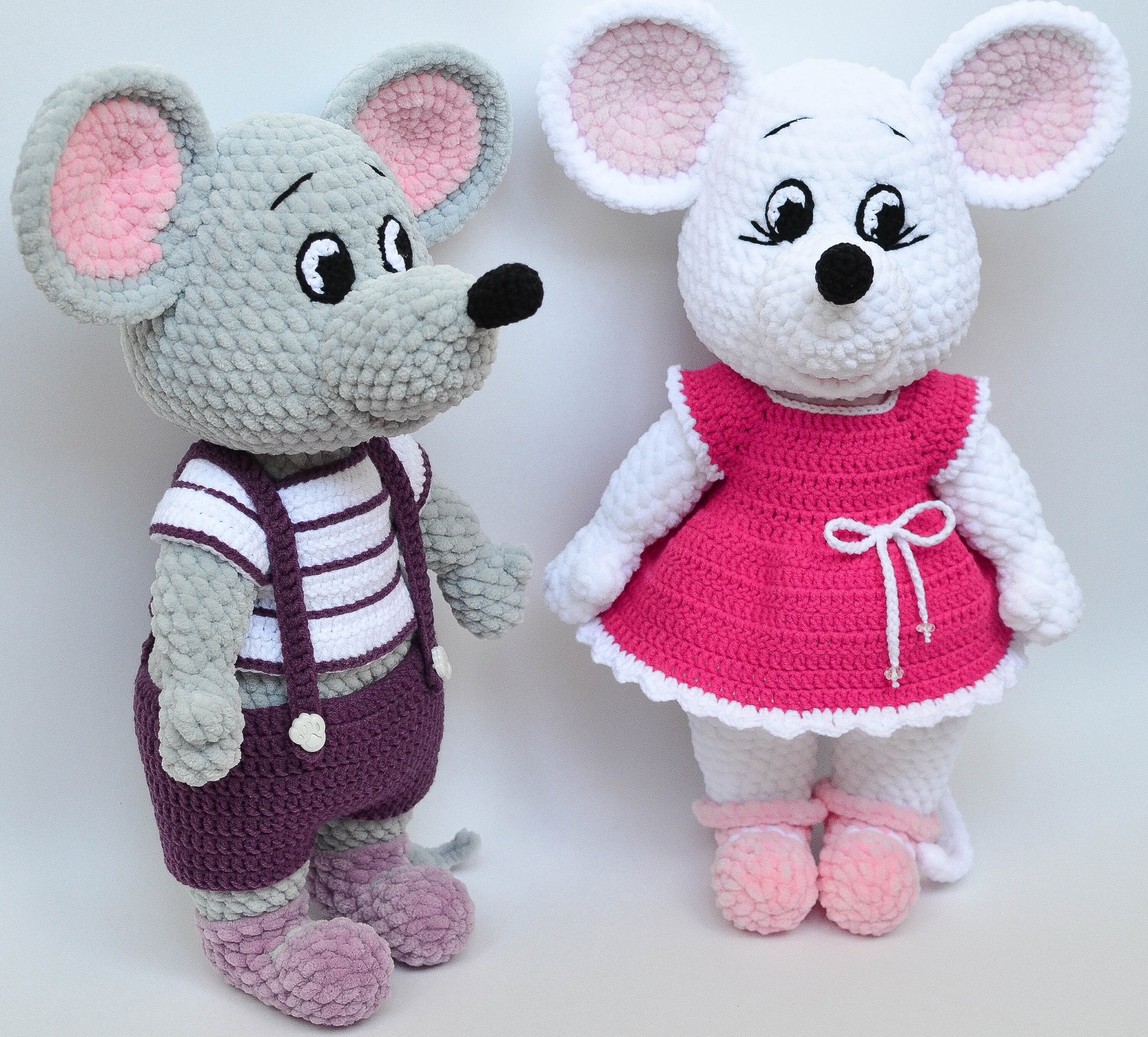 Crochet Pattern Mouse Crochet Animal Amigurumi Pattern - Etsy