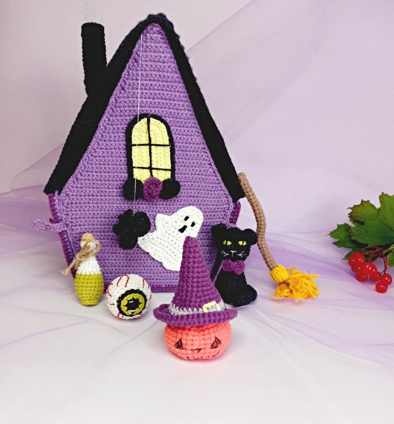 PDF Witch House Pattern Halloween House Pattern Crochet Toy - Etsy