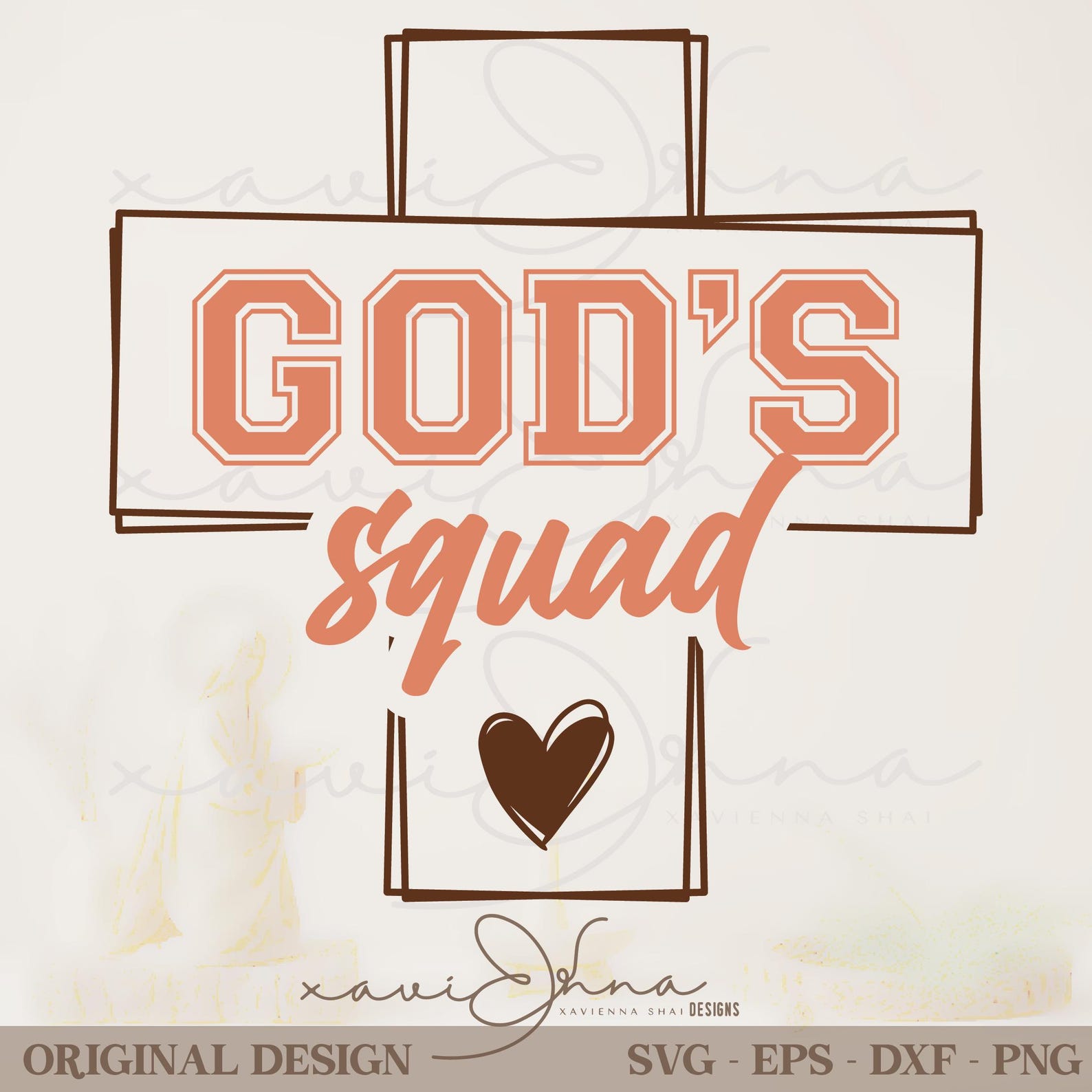 Gods Squad Christian Cross Church Shirt Svg Png Eps Dxf Religious Bible ...