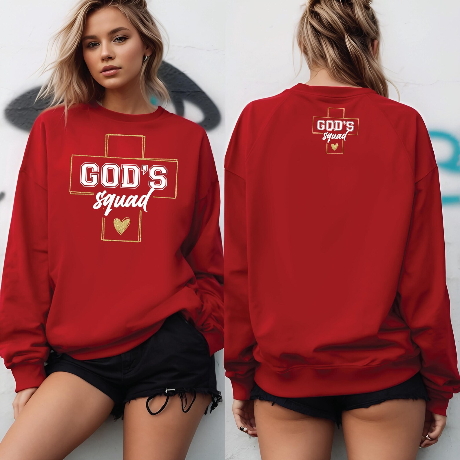 Gods Squad Christian Cross Church Shirt Svg Png Eps Dxf Religious Bible ...