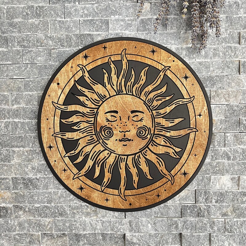 Sun Wall Art - Etsy