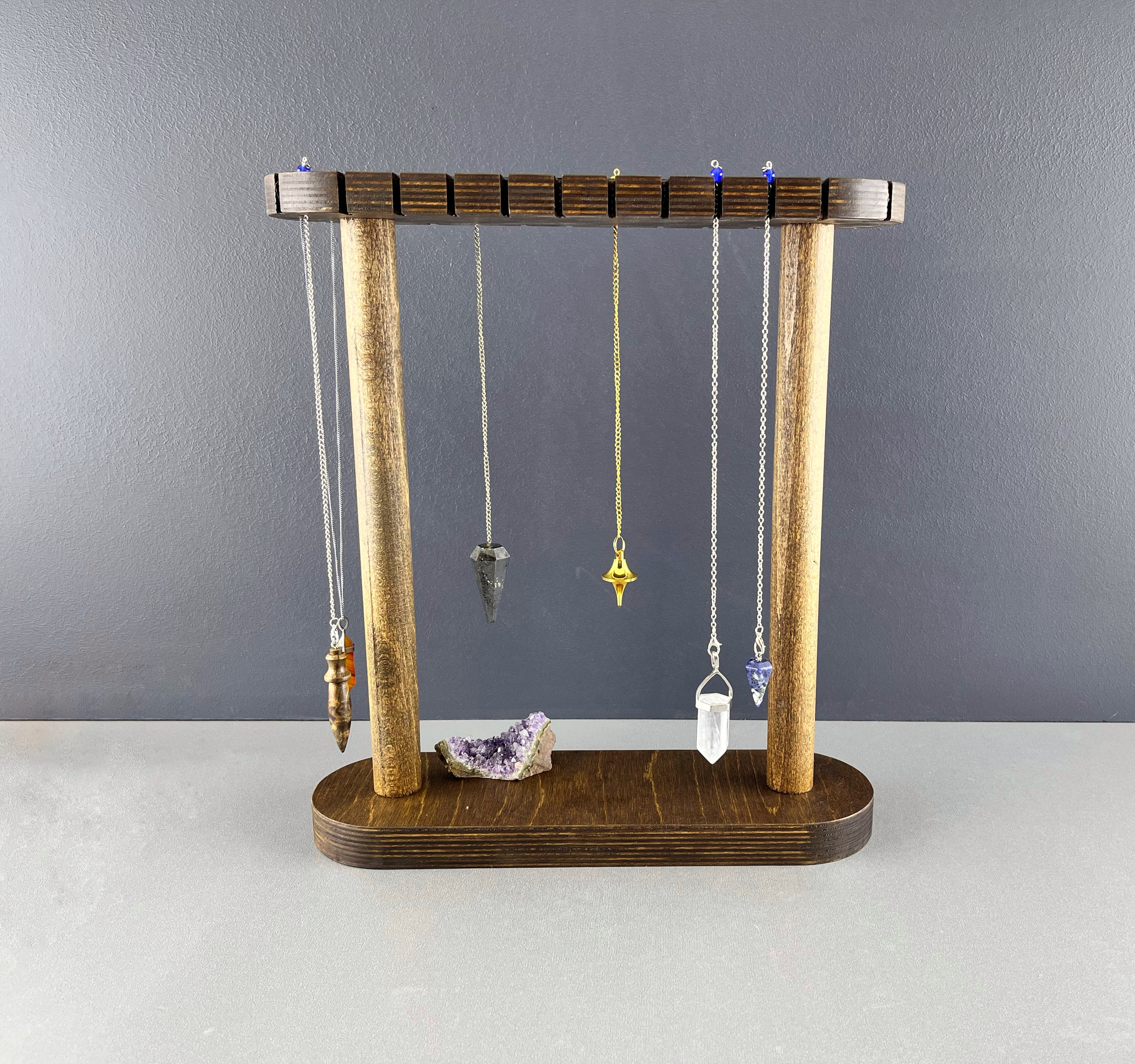 Pendulum Display Stand Pendulum Holder With Moon Phases - Etsy