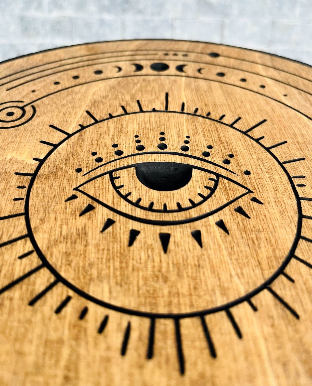 All Seeing Eye Wall Decor Evil Eye Witchy Wall Hanging Pagan - Etsy