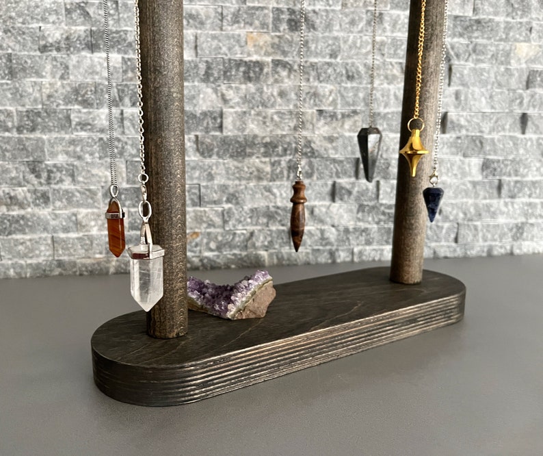 Pendulum Display Stand Pendulum Holder With Moon Phases - Etsy