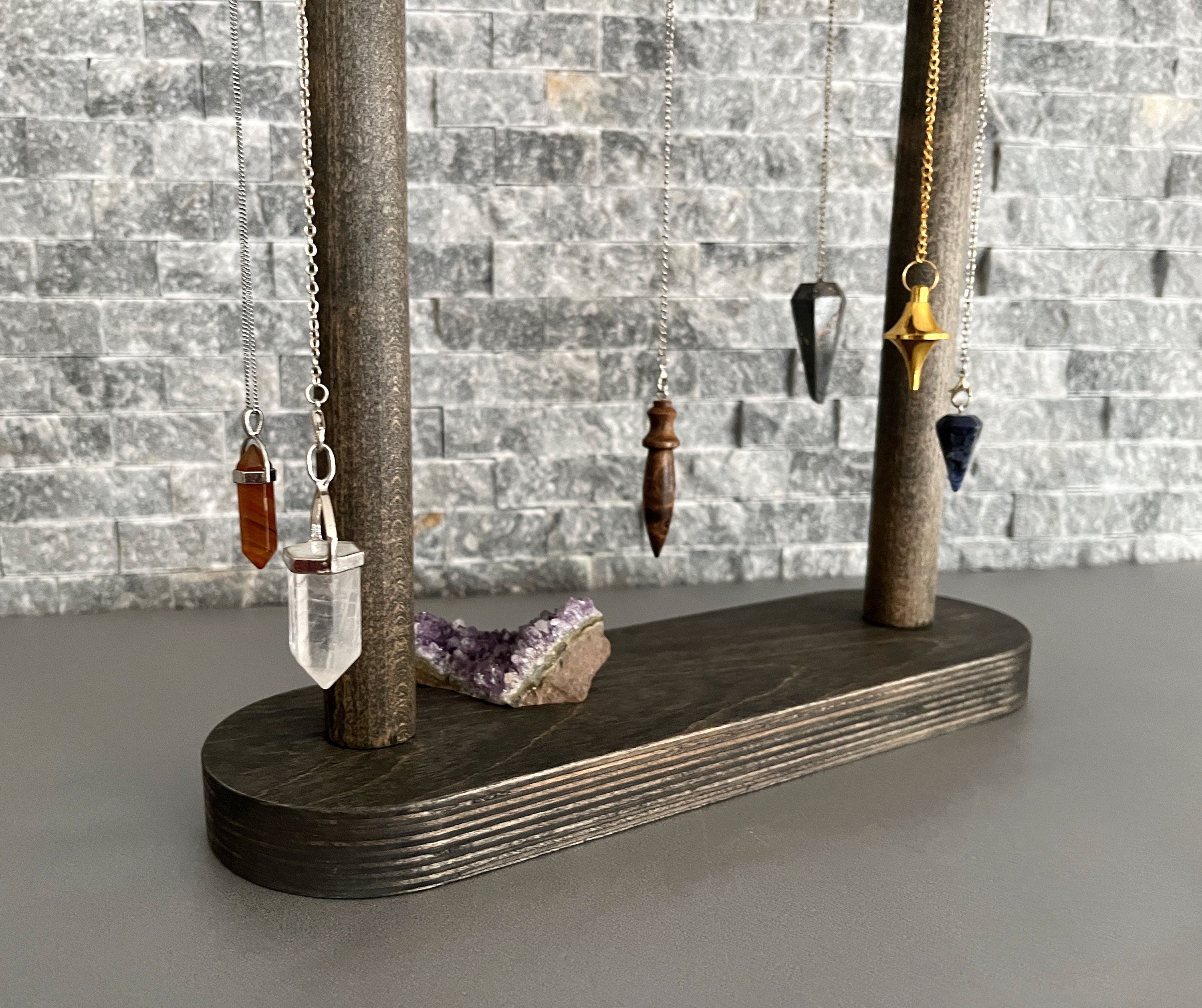 Pendulum Display Stand Pendulum Holder With Moon Phases - Etsy Australia