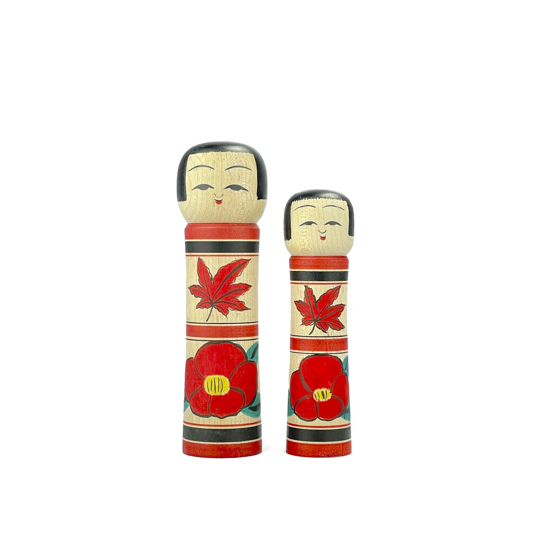 Japanese Kokeshi Doll in Tsugaru Style by Rei Yamaya /traditional ...