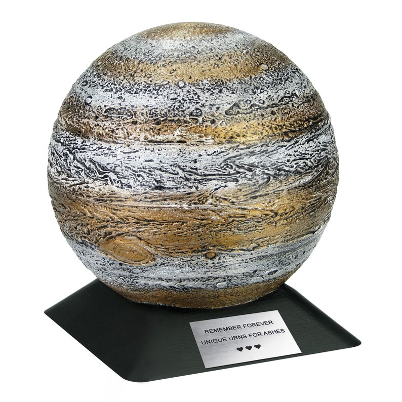 Planet Urn Jupiter Planet Cremation Urn Solar System Cremation Urn Like ...