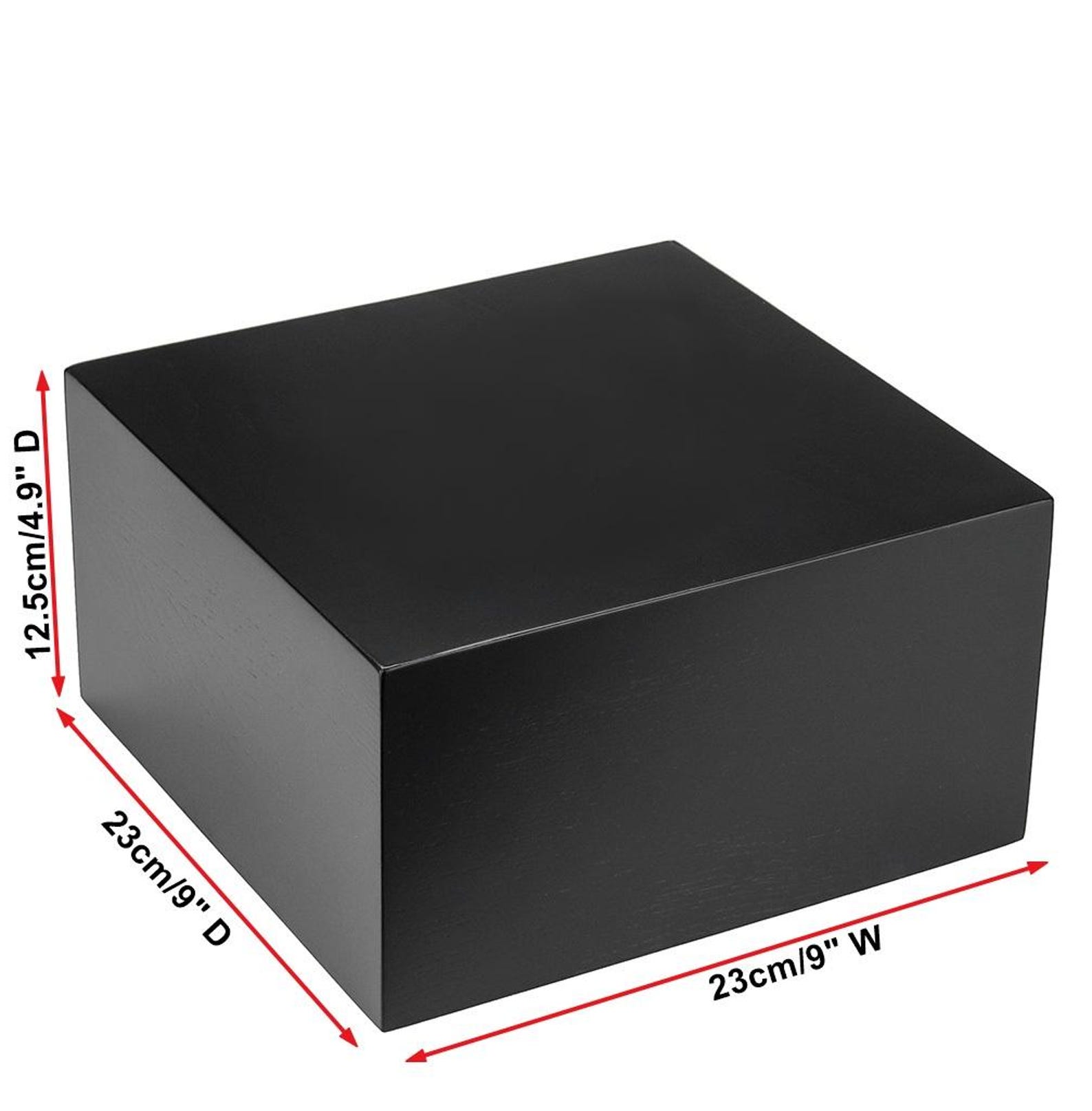 Catholic Ashes Container With Cross Black Box Urn for Ashes Memorial ...
