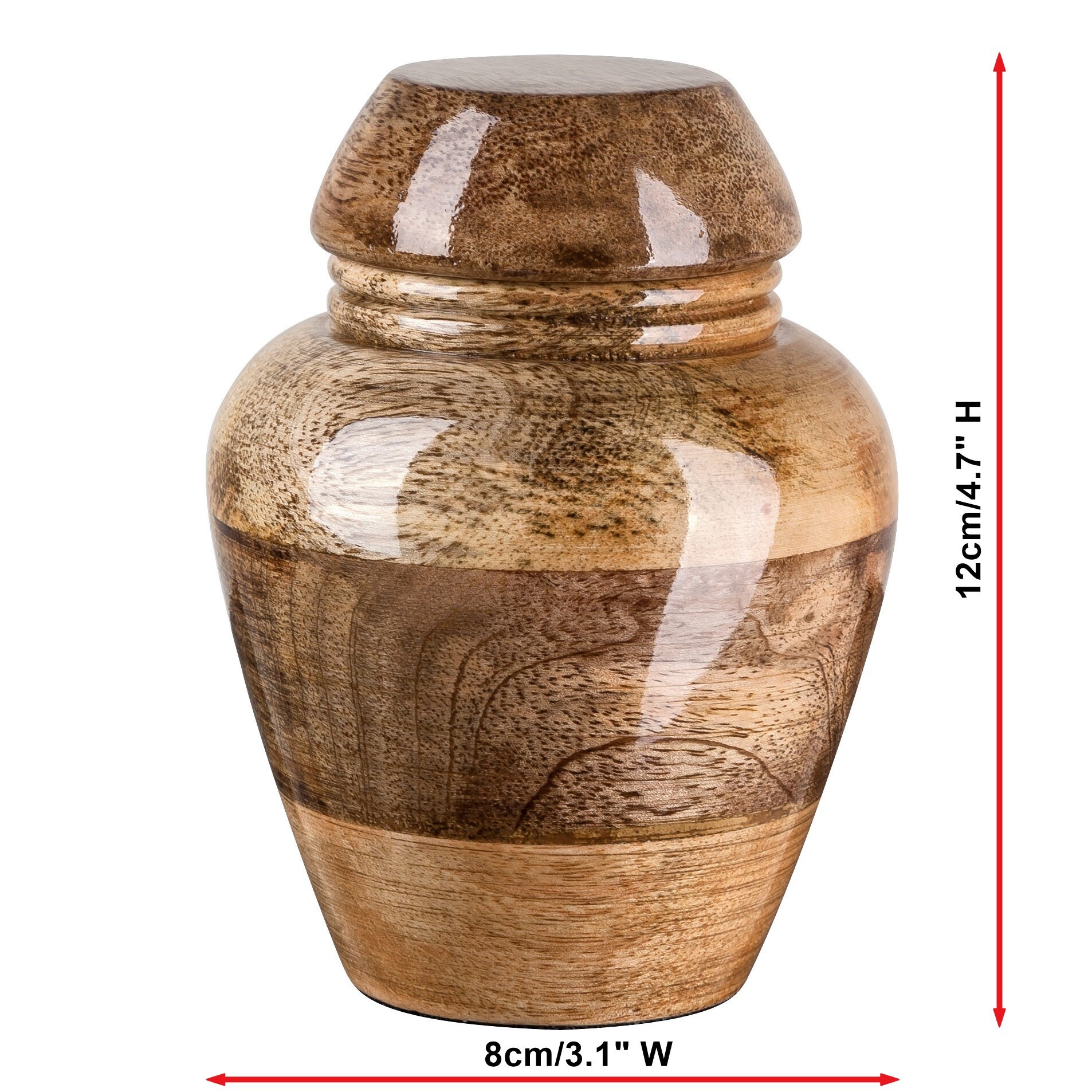 Stunning and Very Special Wooden Mango Cremation Funeral Urn - Etsy