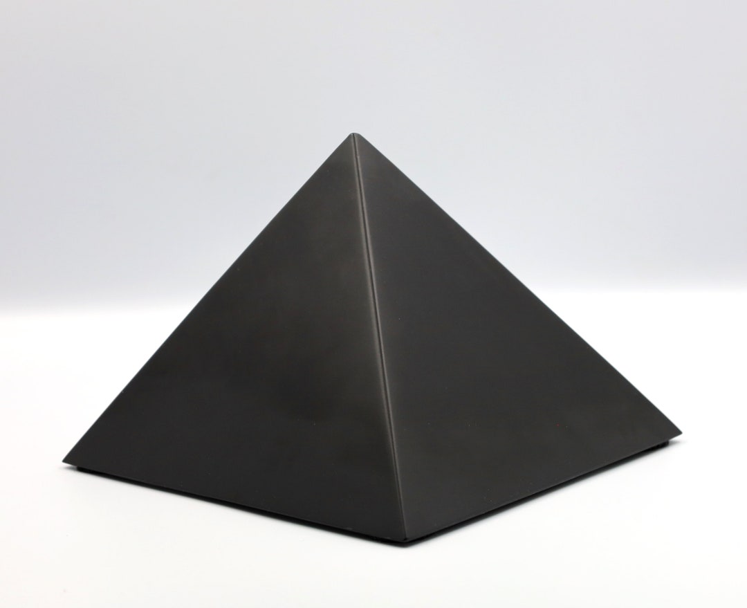 Pyramid Urn for Pet Ashes Cremation Urn Ashes Pyramid Memorial Pyramid ...