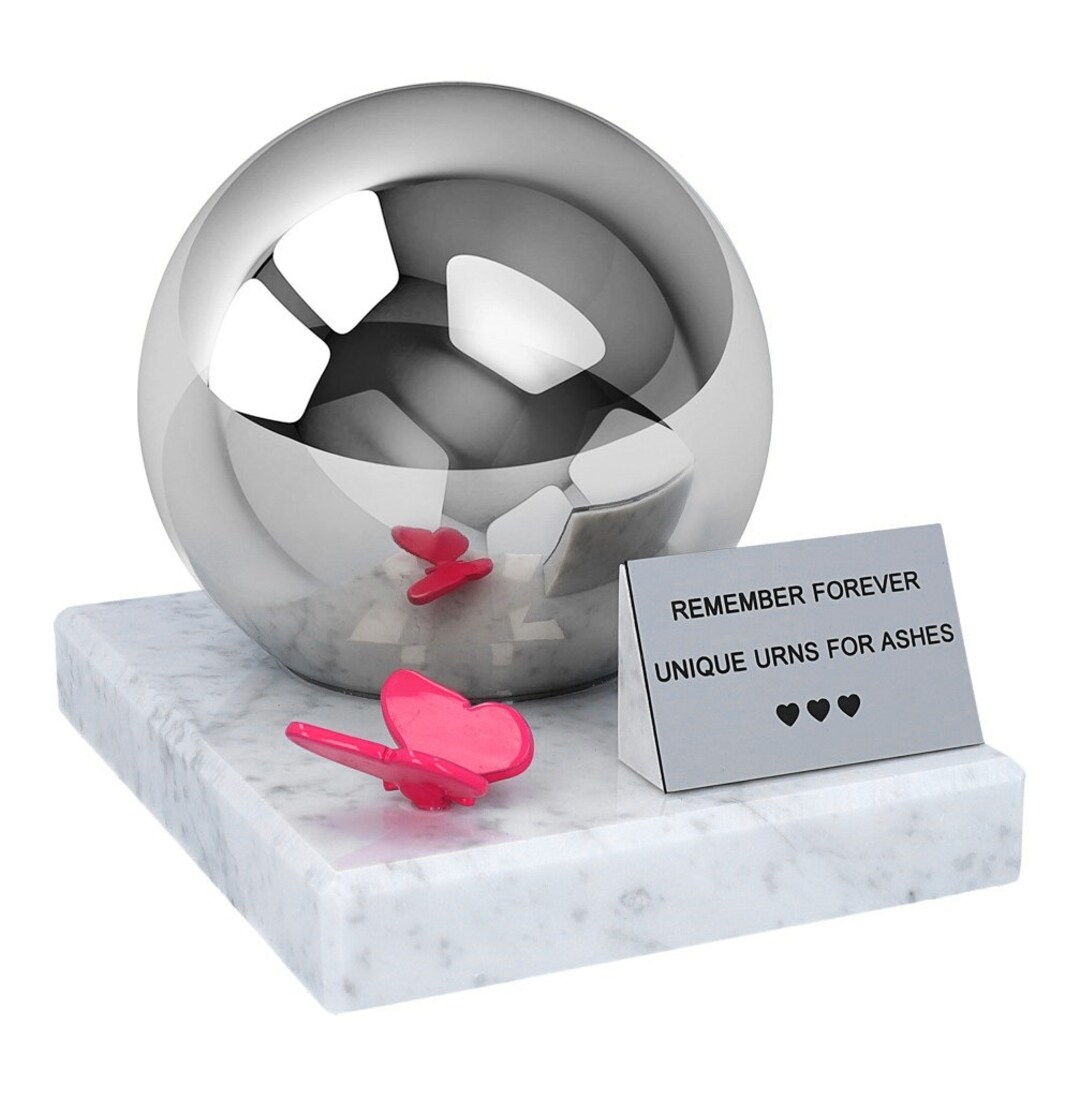 Child Cremate Urn With Butterfly Baby Girl Urn for Ashes Memorial Urn ...