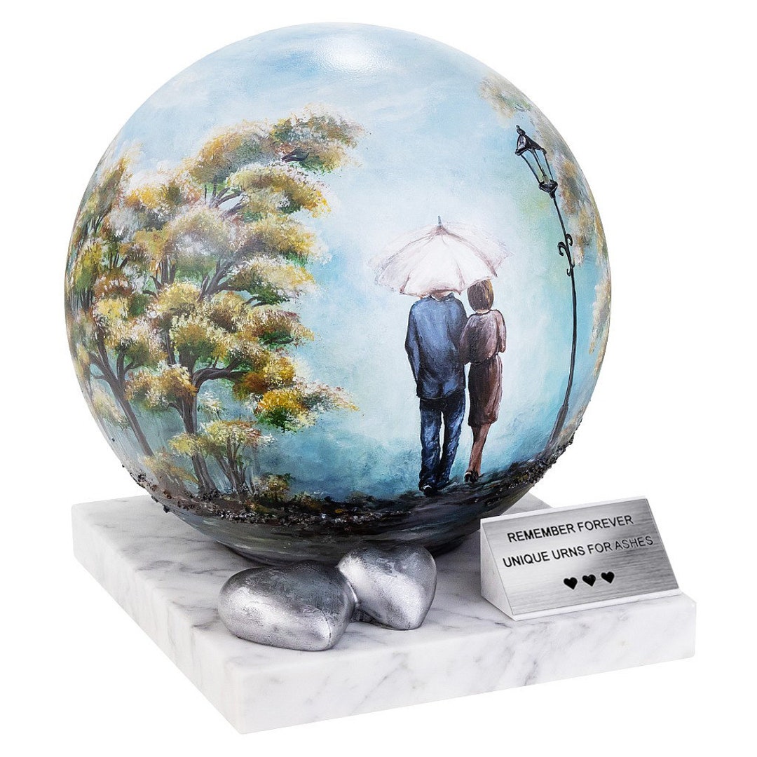 Artistic Companion Urn for Two People Big Urn XL Size Cremation Urn for ...