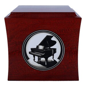 Piano Urn for Musician Theme Music Urn for Ashes Adult Size Cremation ...