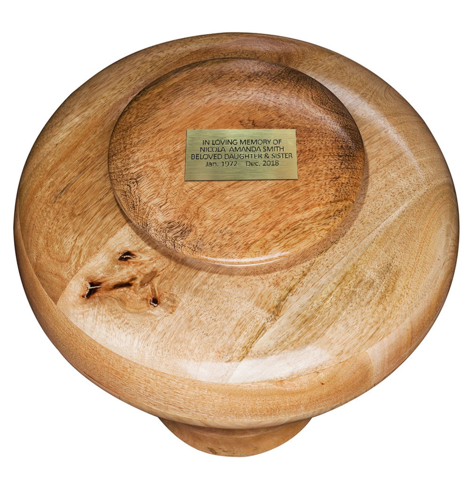 Hand Made Mango Cremation Urn for Adult or for Pet Ashes - Etsy