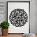 Printable Mandala Zen Wall Art Office Decor Sacred Geometry Mandala ...
