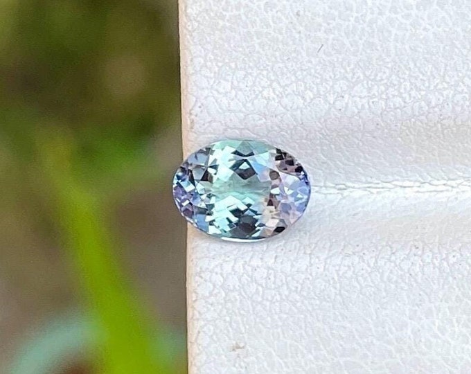 Natural Mermaid Tanzanite Bicolor Oval Shape, Loupe Clean Zoisite ...