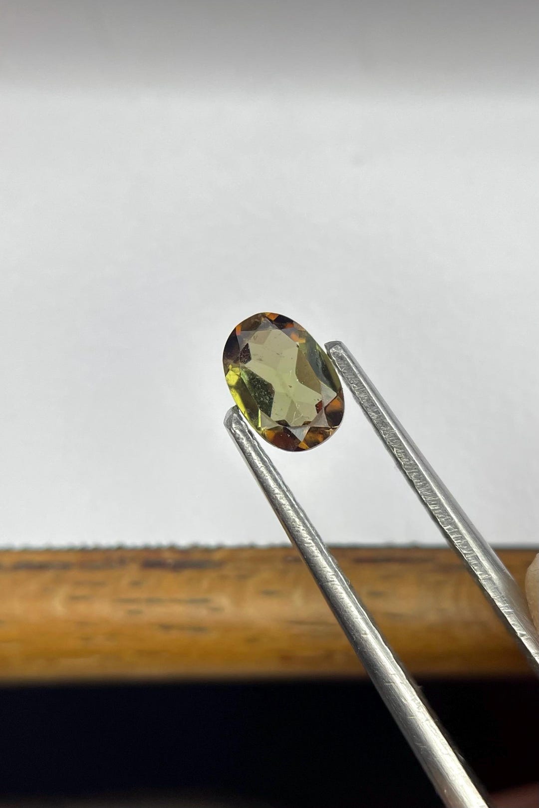 Natural Bi Color Andalusite Oval Shape 5.6x4 MM 0.35 Carats Faceted ...
